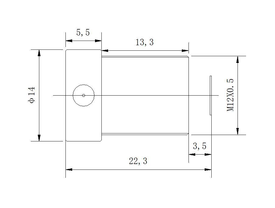 Low distortion lens, ID scanning lens, recognition lens, 4.6mm - TowinLens