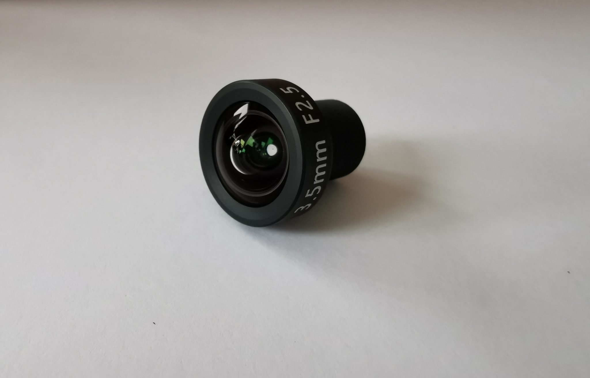 S03512308725 - TowinLens 1/2.3", 3.5mm, non distortion lens, IR Corrected, S mount ,8K lens
