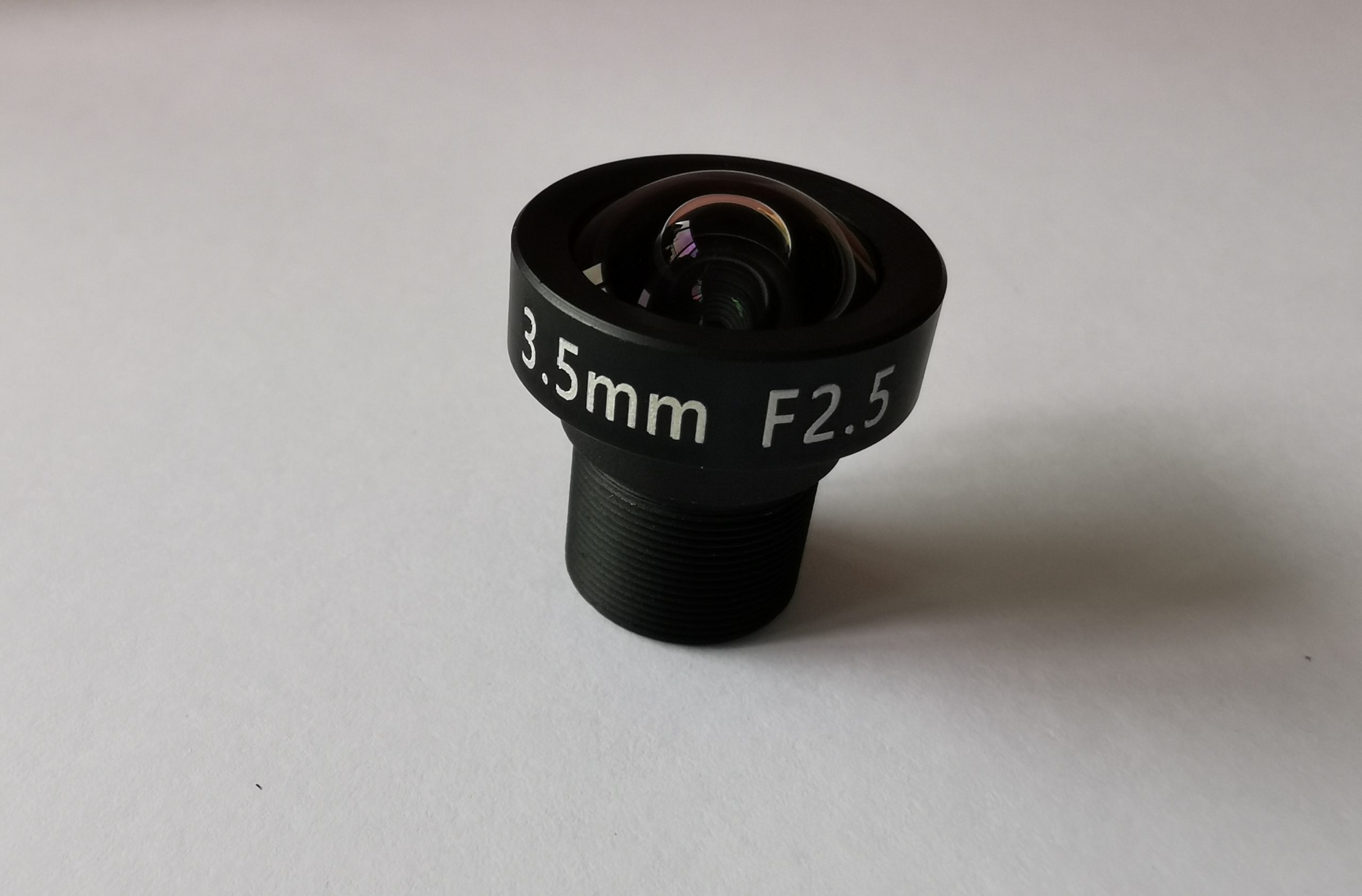 S03512308725 - TowinLens 1/2.3", 3.5mm, non distortion lens, IR Corrected, S mount ,8K lens
